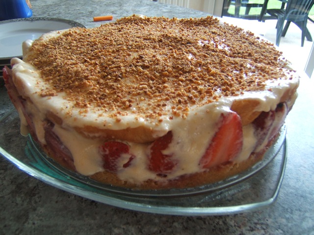 Recette - Fraisier 2009 - La cuisine de Martine