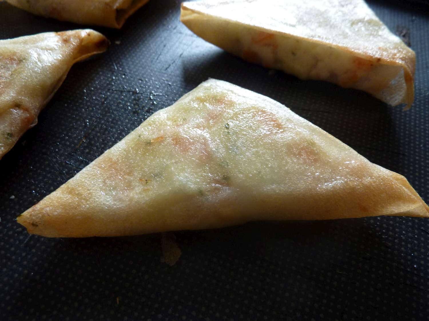 Recette - Samoussas au poisson - La cuisine de Martine
