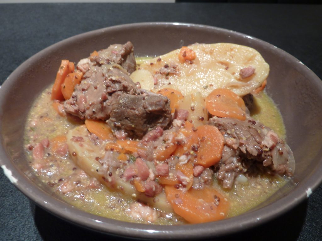 Recette - Joues de porc au cidre - La cuisine de Martine